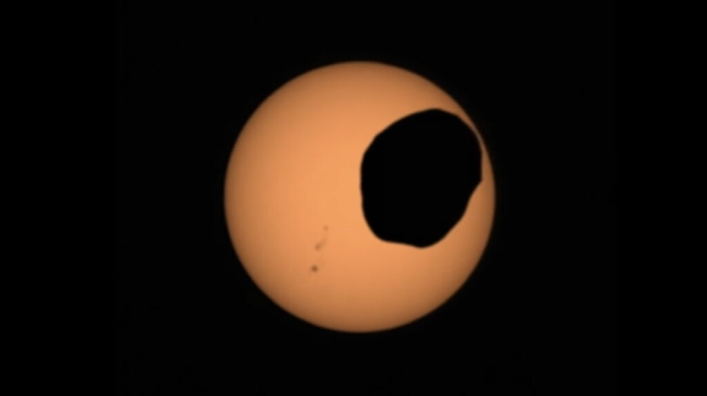 NASA’s Perseverance Rover Captures Video of Solar Eclipse on Mars - See ...
