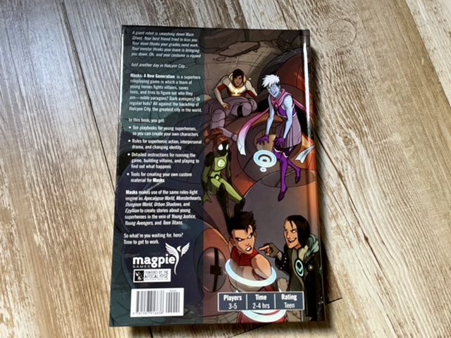 Root & Masks: A New Generation - Two RPG’s From Magpie Games.