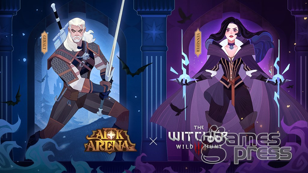 Geralt and Yennefer Character Designs and Skills Revealed For AFK Arena ...