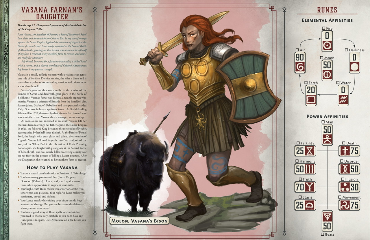 RuneQuest Starter Set - Near perfection from Chaosium