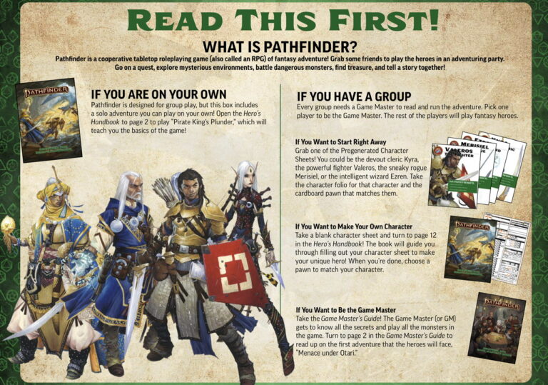 Pathfinder Beginner Box Review