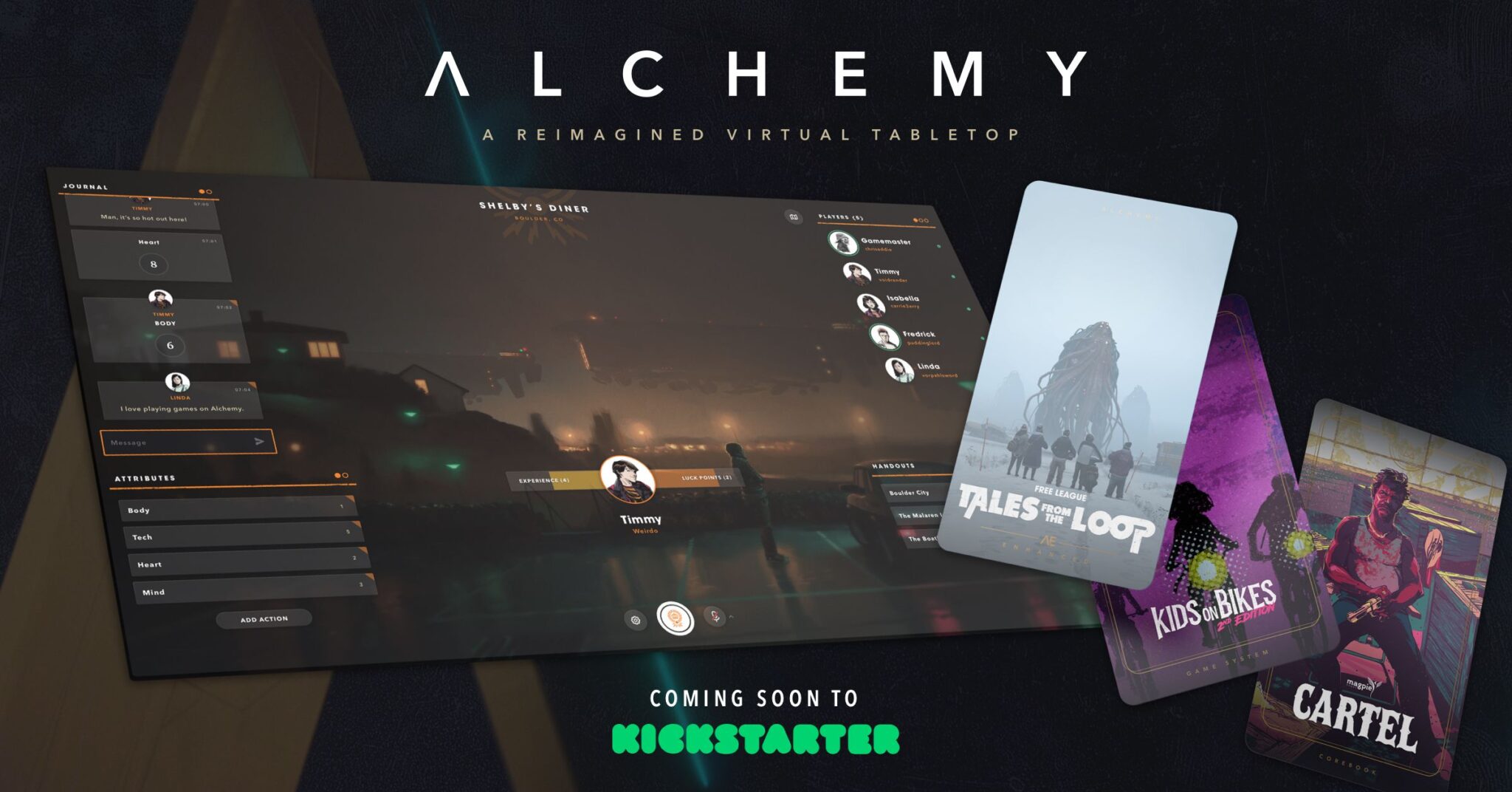 Alchemy RPG: A Reimagined Virtual Tabletop