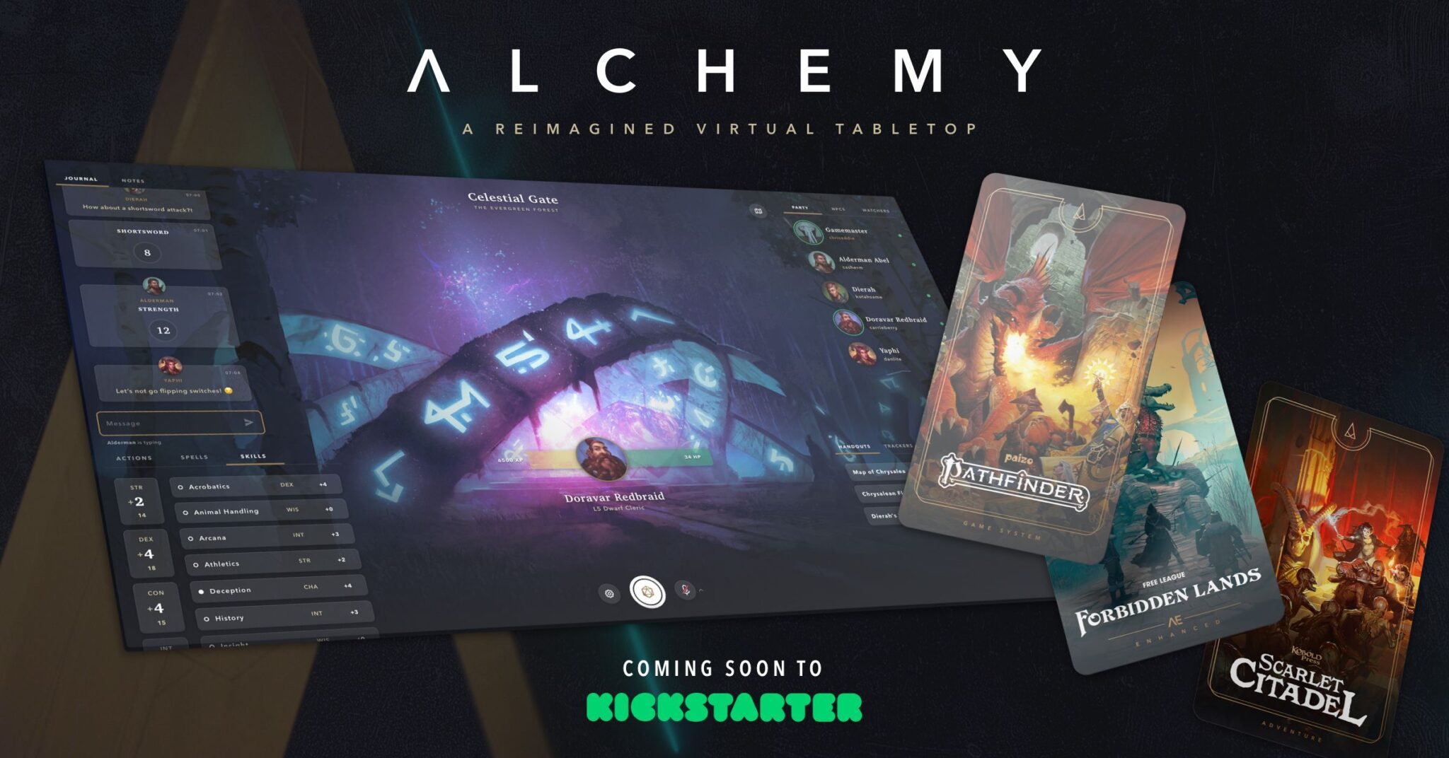 Alchemy RPG: A Reimagined Virtual Tabletop