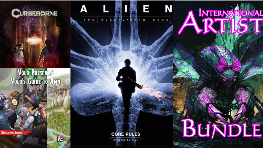 Four Recent Exciting TTRPG Releases